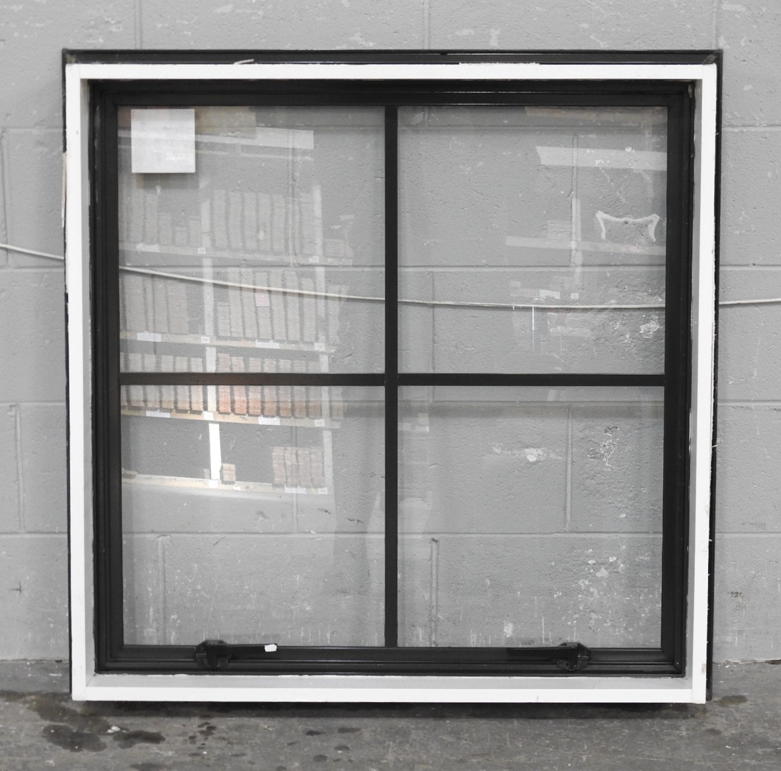 Colonial Style Karaka Green Aluminium Single Awning Window H890mm x ...