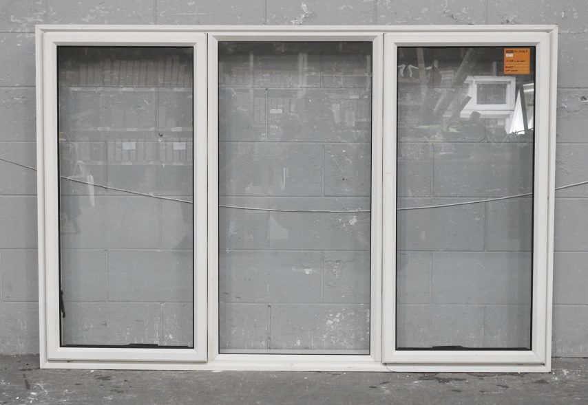 Off White Aluminium Double Awning Window H1198mm x W1800mm NL16067 ...
