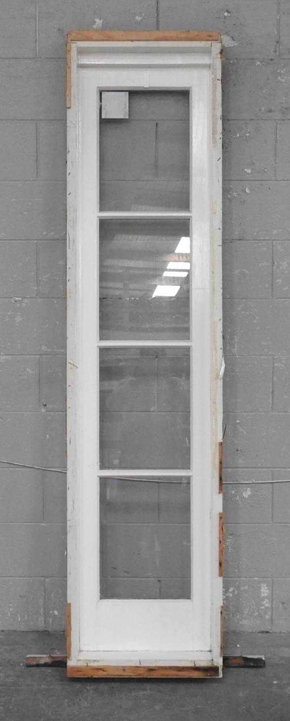 Tall Narrow Wooden Fixed 4-Light Window H2094mm x W505mm NL16075 ...
