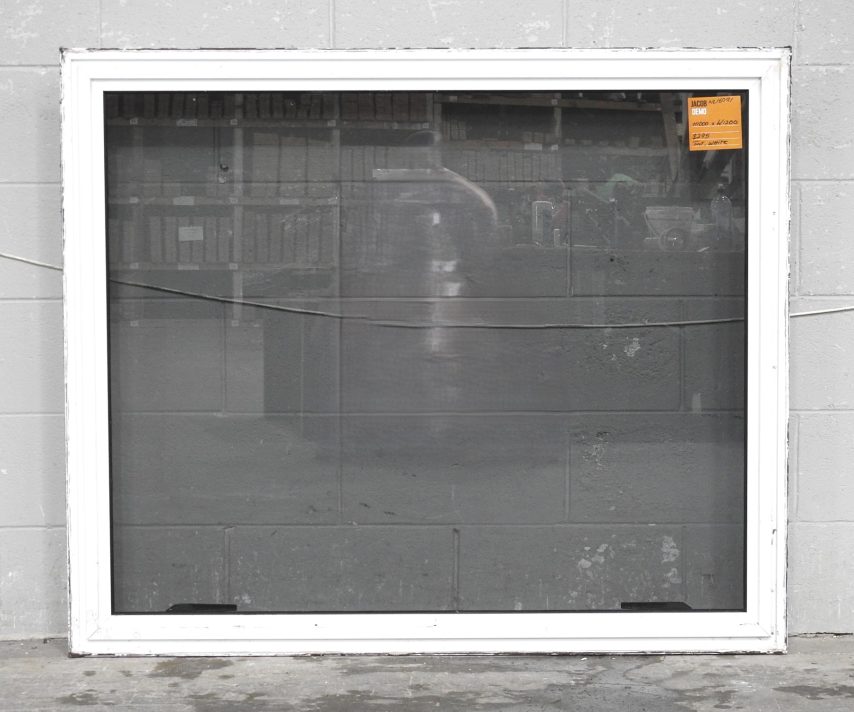 White Aluminium Single Awning Window H1000mm x W500mm NL16091 - Jacob ...