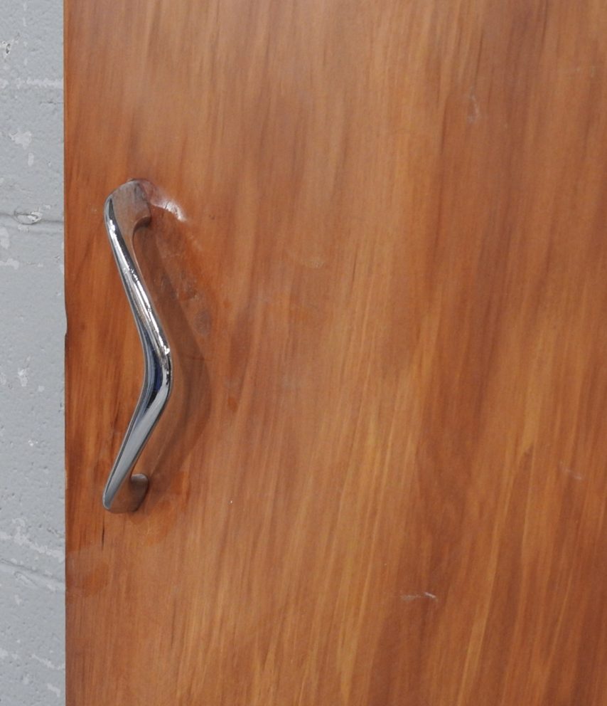 Wooden Rimu Veneer Flush Panel Hollow Core Door - Unhung H1816mm x ...