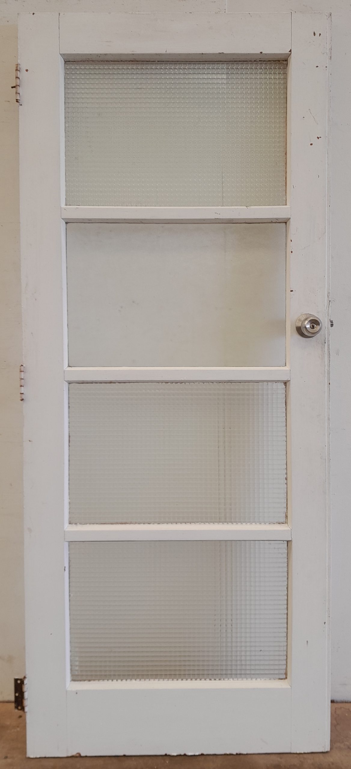 Wooden Exterior Door H1955mm x W810mm DR14725 - Jacob Demolition